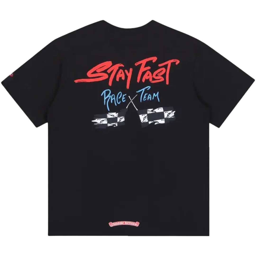 Chrome Hearts x Matty Boy 'Stay Fast Race Team' Tee (Black) – Unique ...
